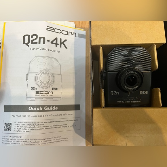 Zoom | Cameras, Photo & Video | Zoom Q2n4k Handy Video Recorder With Xy ...